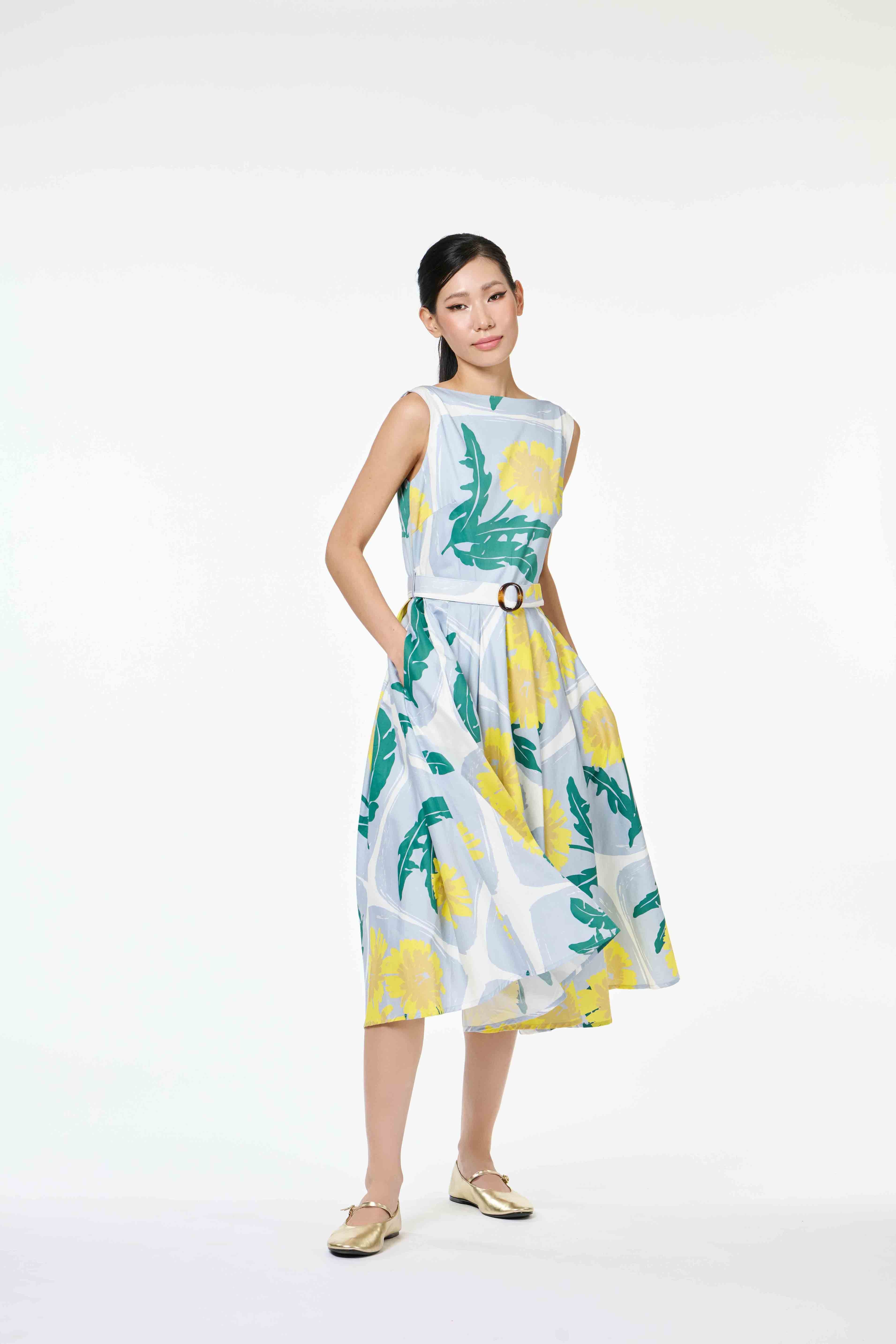 Retro Ladies Dress - I Grow Everywhere – Nala International