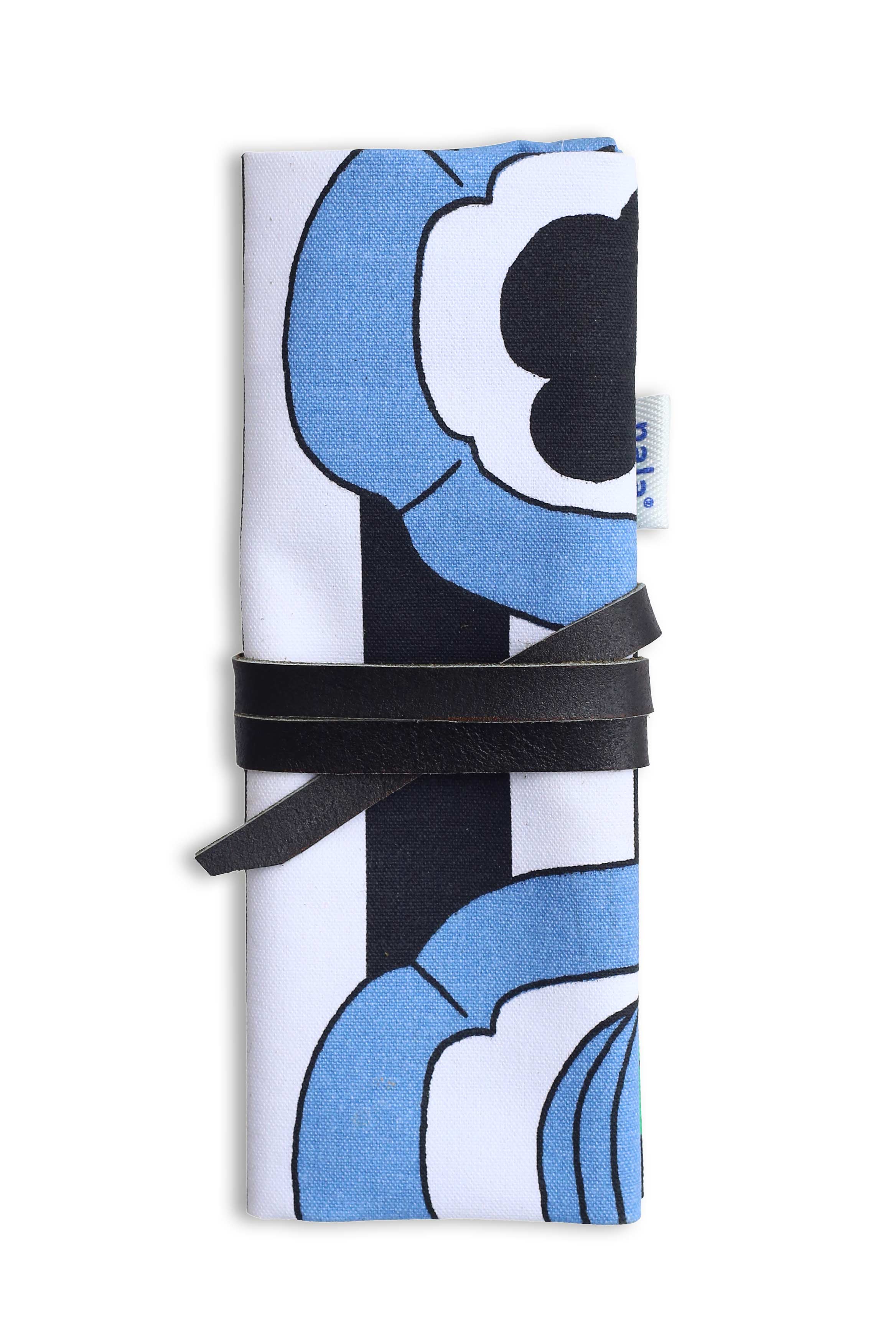 NALA Wrap Pencil Case - Black & White – Nala International